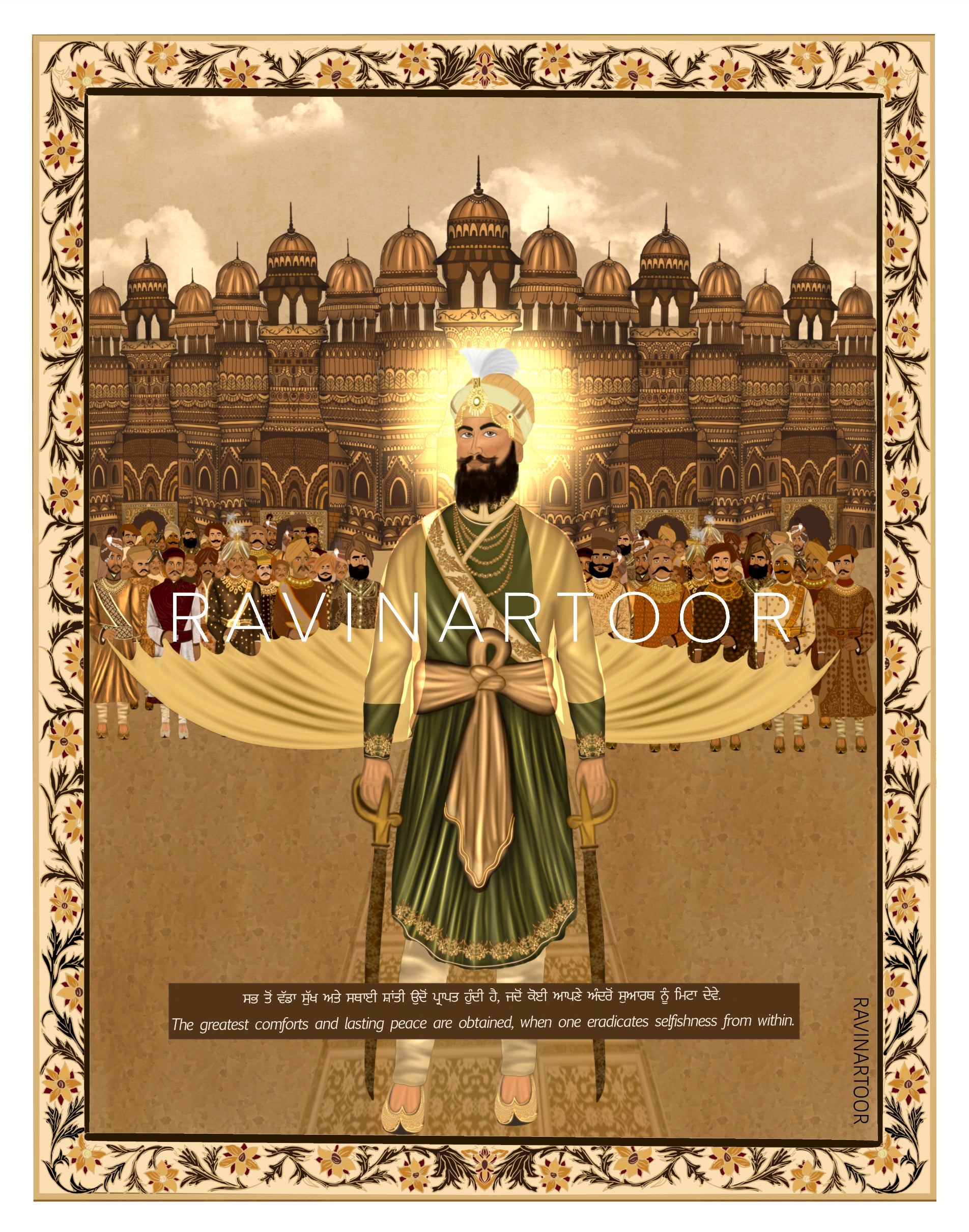 Bandi Chhor Divas | Sikh Art Print – RAVINARTOOR